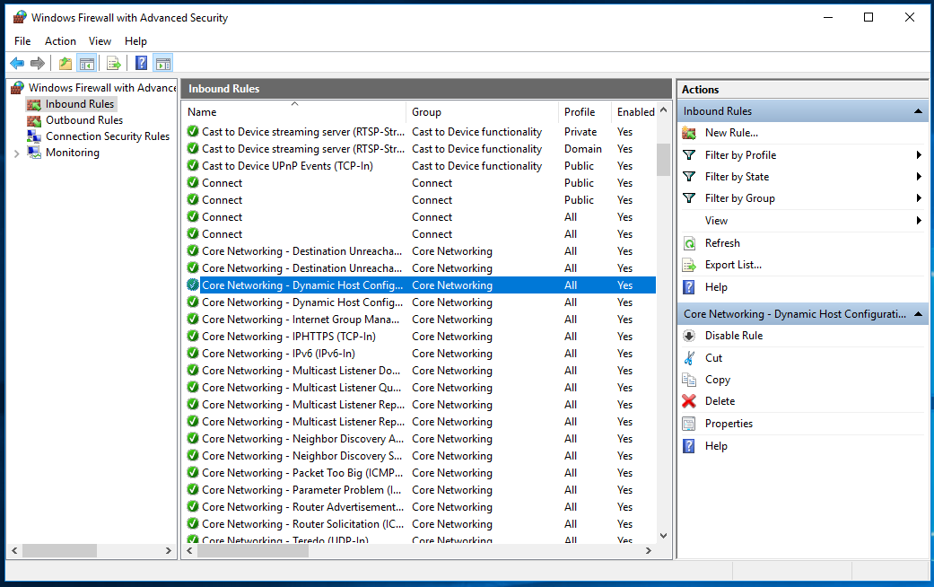 Software Configuration: Windows