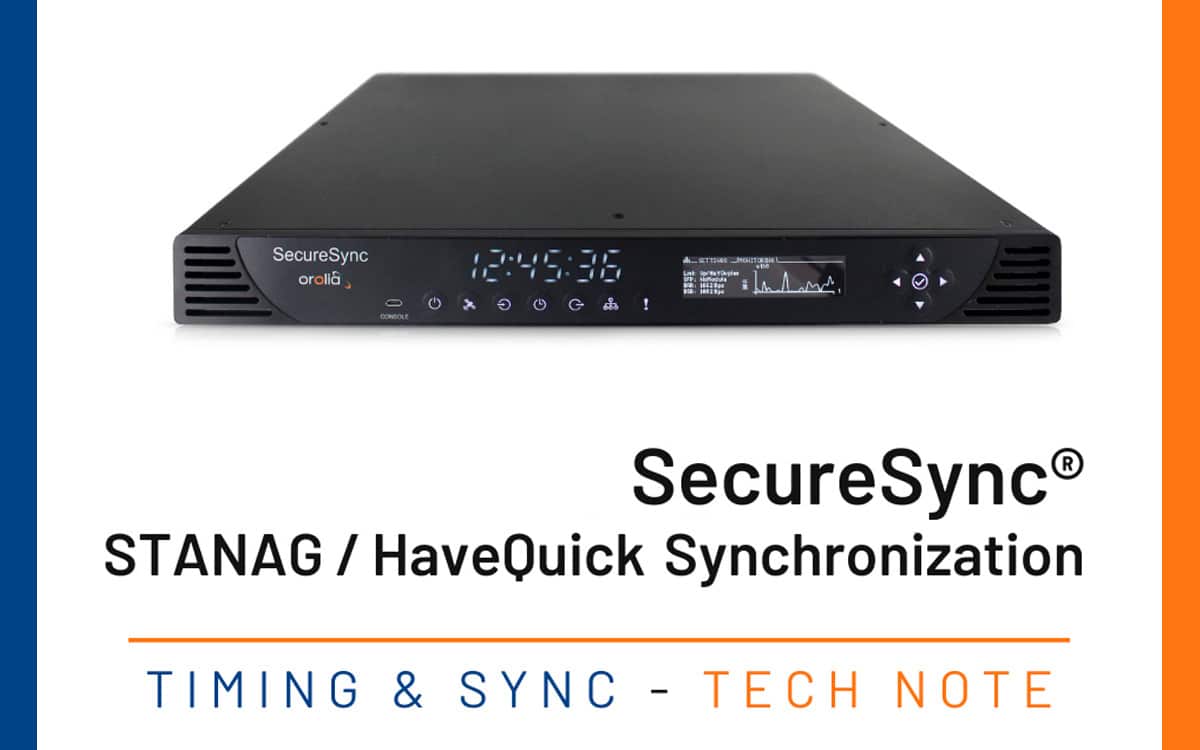SecureSync® STANAG / HaveQuick Synchronization - Safran - Navigation & Timing