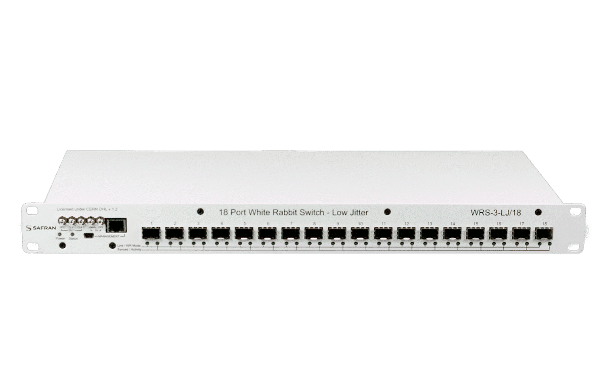White Rabbit Switch Low Jitter Safran Navigation And Timing